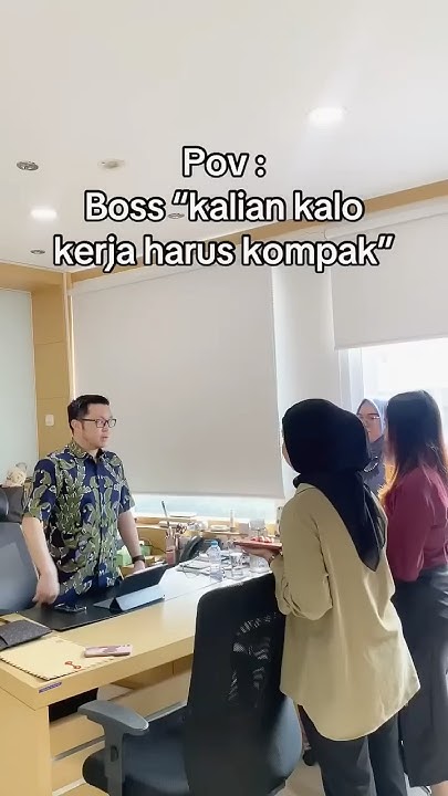 terulang kembali , boss ngomong sama anak gen Z 😅😅#fypシ #viral #tiktok #boss #genz #karyawan ...