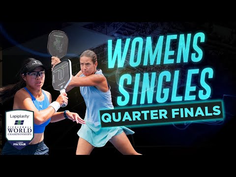 Salome Devidze v Samantha Parker at the Lapiplasty Pickleball World ...