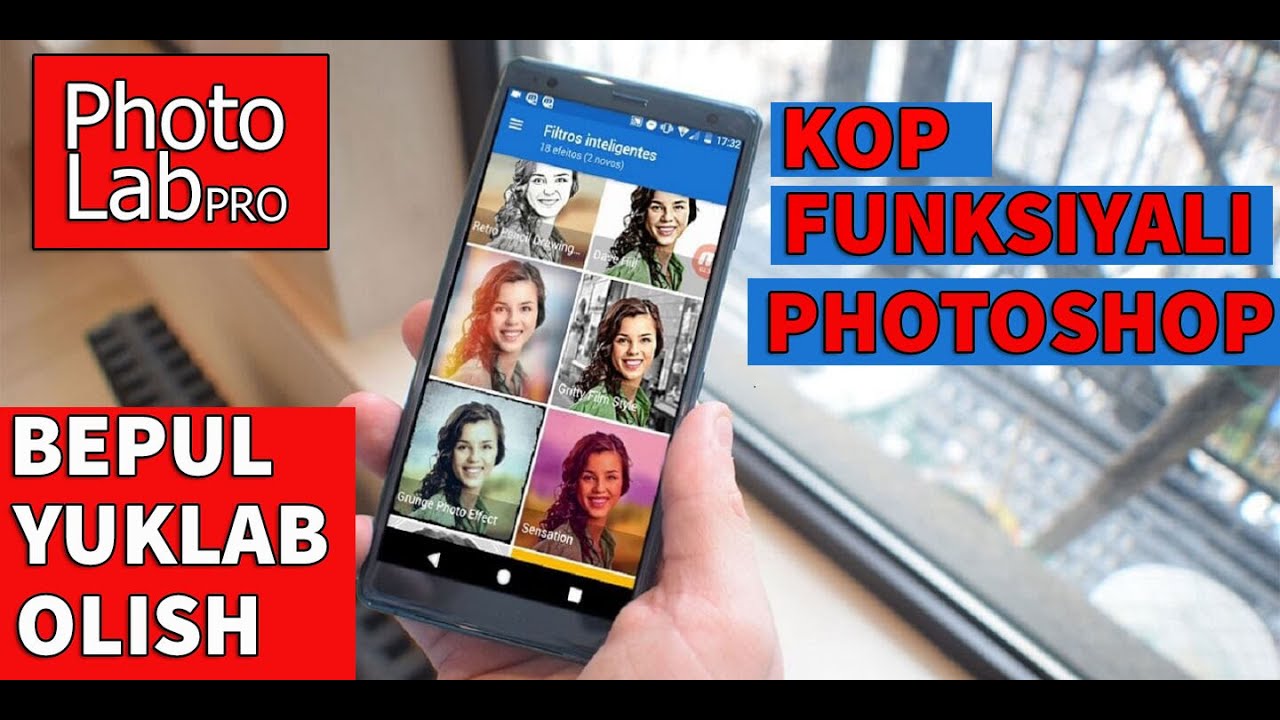 PhotoLab PRO programmasini BEPUL URNATISH - YouTube
