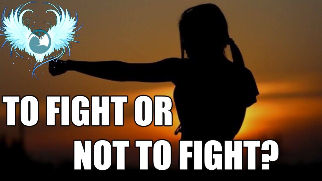 To fight or not to fight? - The danger of not believing in yourself ...