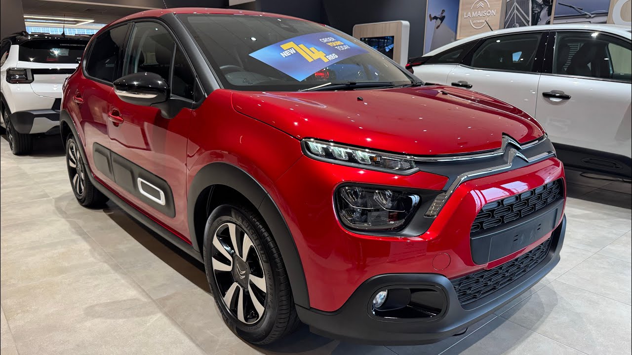 Citroen C3 Plus 1.2 5 Speed Manual - Elixir Red - YouTube