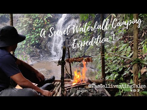 Waterfall camping adventure | Camping near a waterfall | - YouTube