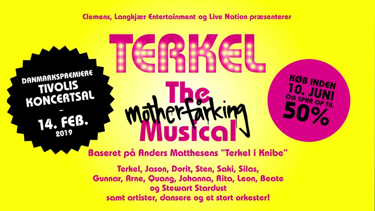 TERKEL - The Motherfårking Musical - YouTube
