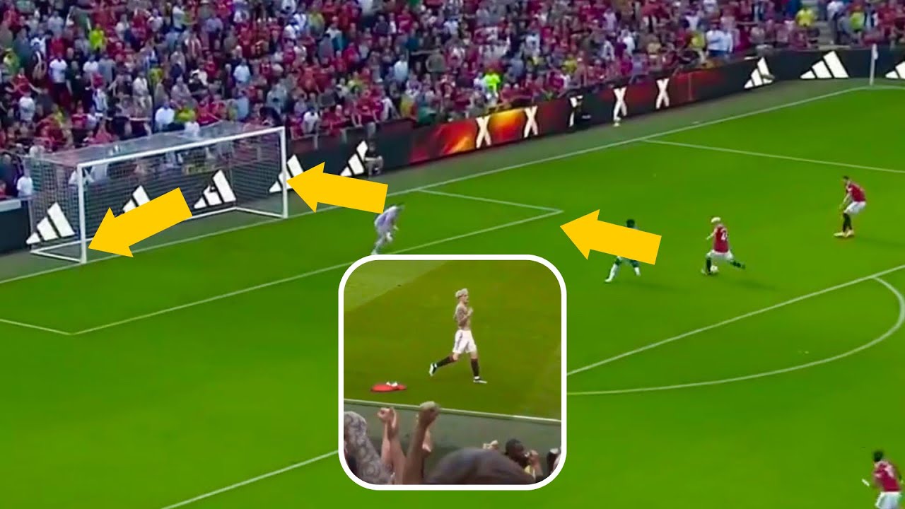 Garnacho’s Back! Brilliant Goal on Return against Wolves - YouTube