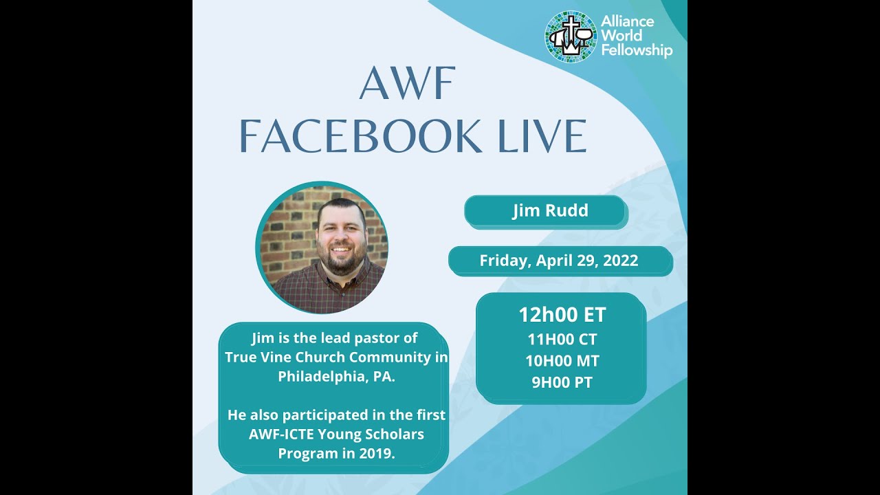 Meet Jim Rudd | Facebook Live | April 29, 2022 - YouTube