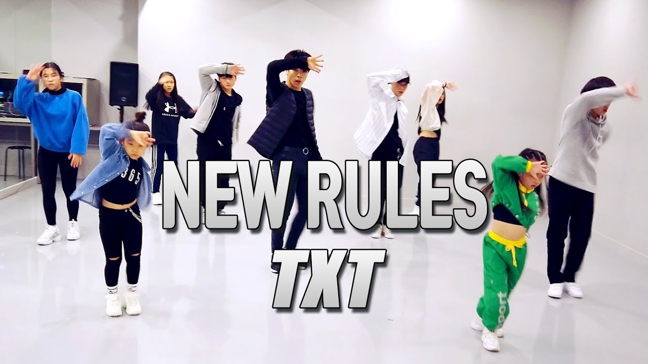 [회원영상] TXT(투모로우바이투게더)-NEW RULES( Cover Dance) 프리미엄댄스스튜디오ㅣ회원영상 - YouTube