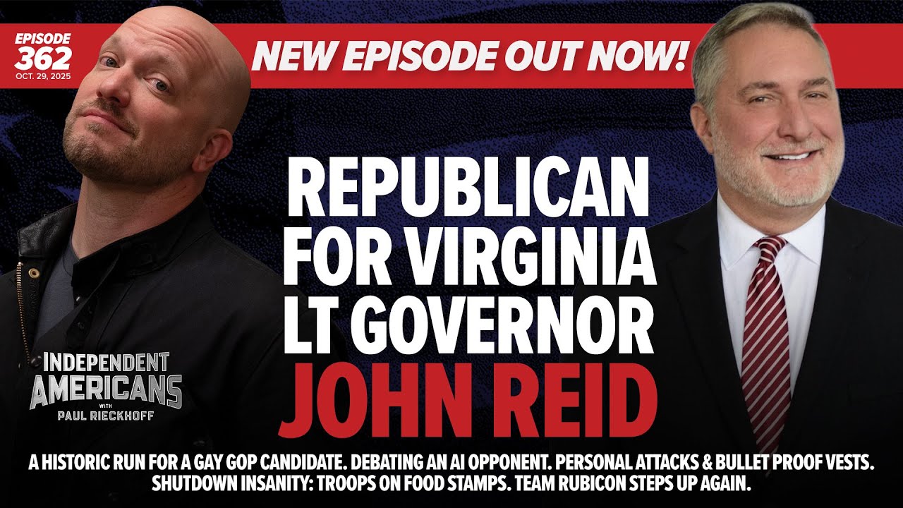 Episode 362: Republican for Lt Governor of Virginia John Reid - YouTube