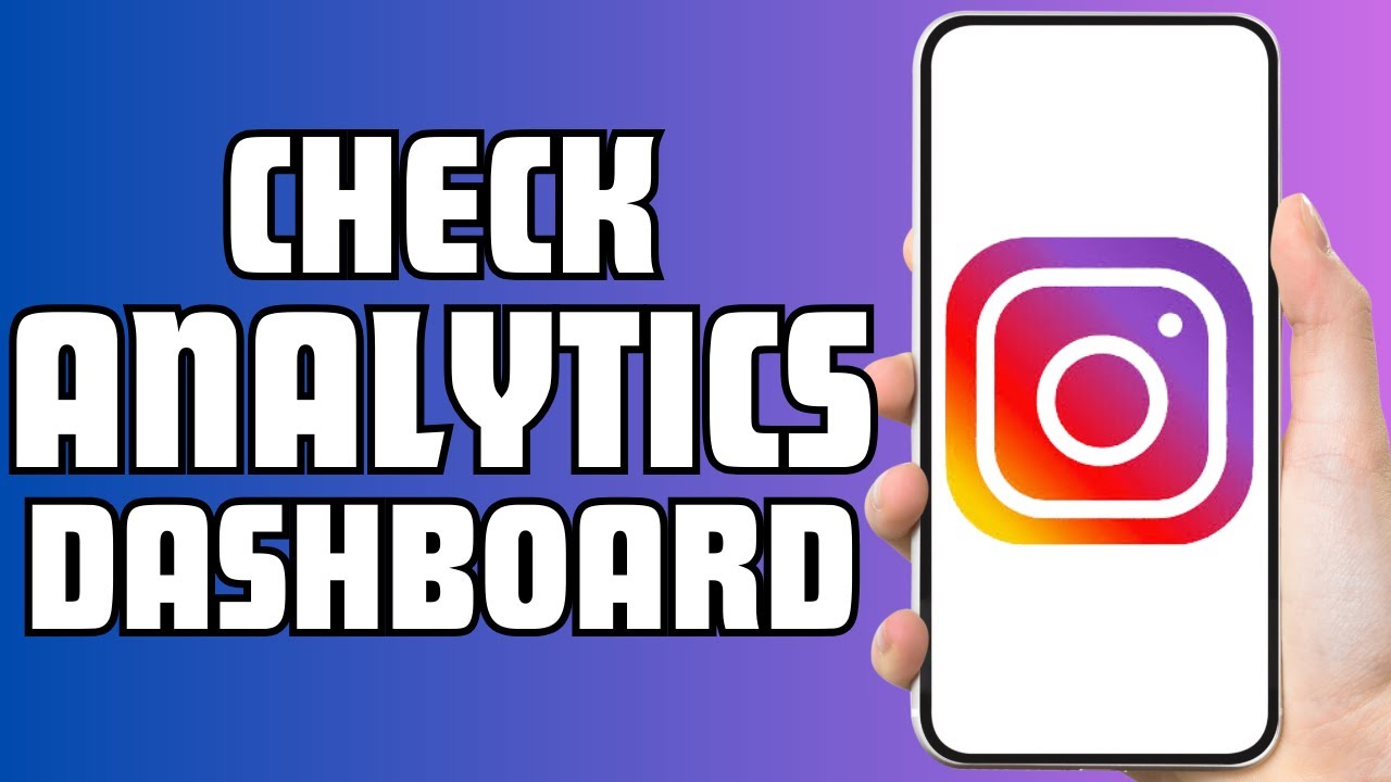How To Check Instagram's Dashboard For Analytics - YouTube