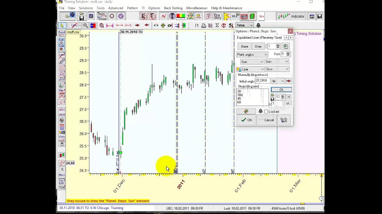 Usage planetary steps charting tool - YouTube
