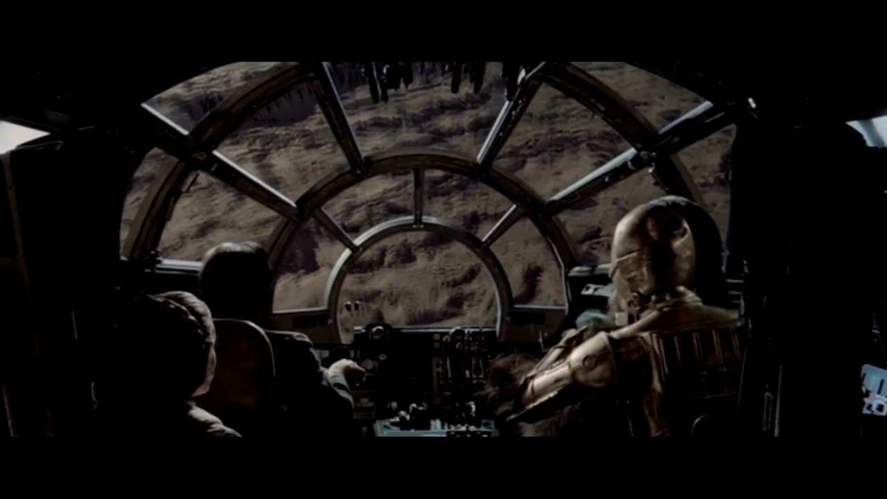 Star Wars Asteroid Field cz scene - YouTube