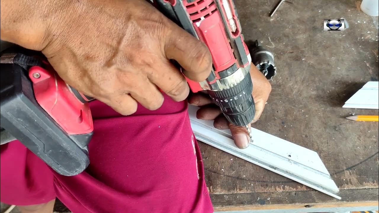 2023 new be tutorial pag lagay Ng concealed hinges sa screen frame Ng 798 - YouTube