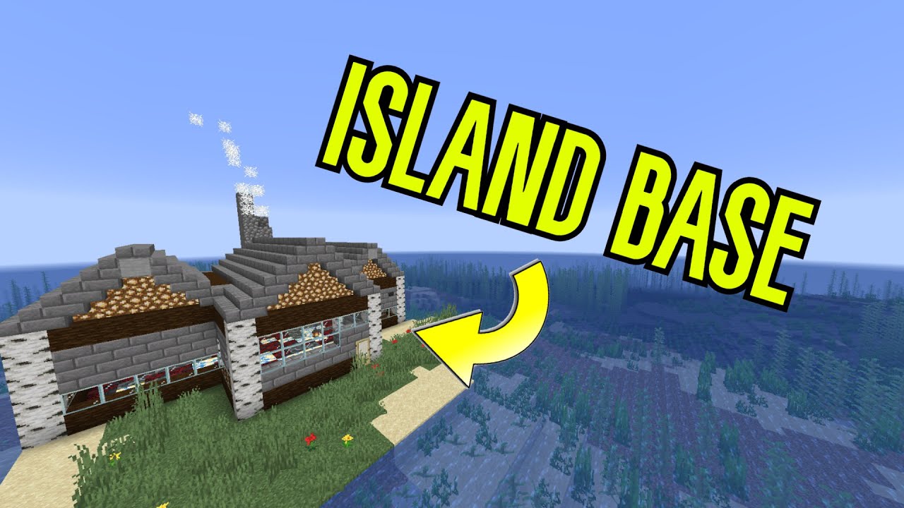 Making a ISLAND BASE - Minecraft 20w21a - YouTube
