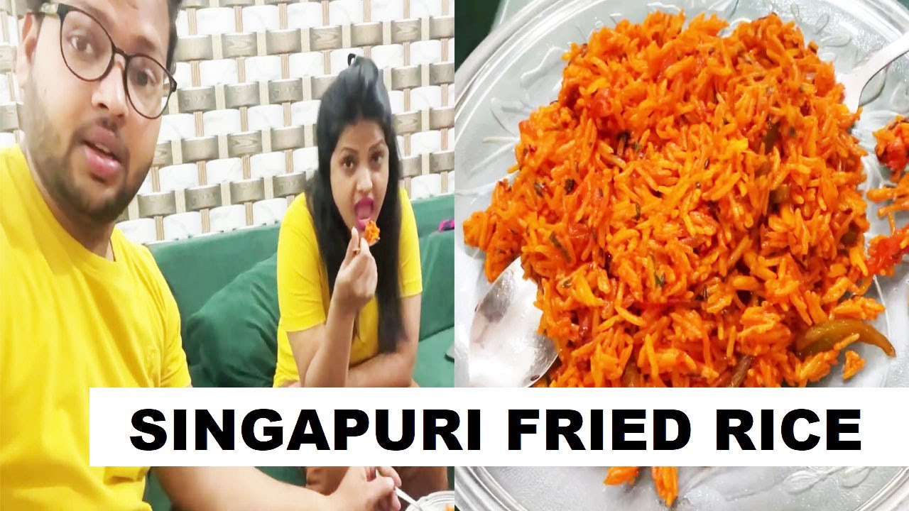 Singapuri fried Rice | Ricky Renu foodie | fast food lover - YouTube