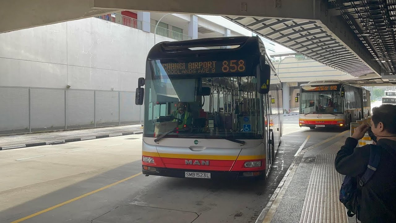 Tower Transit SG MAN NL323F A22 (Batch 3) SMB1523L on Service 858 - YouTube
