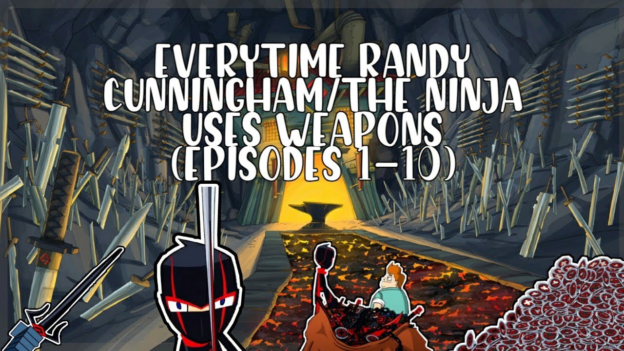 Every time Randy Cunningham/The Ninja Uses Weapons (Episodes 1-10 ...