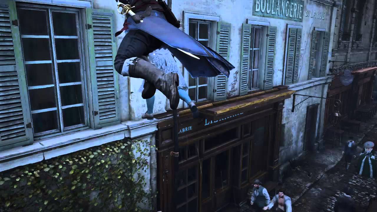 Assassin's Creed® Unity Floating running man - YouTube