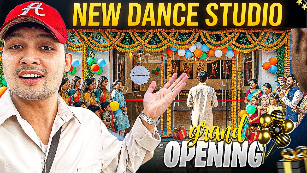 New Dance Studio Grand Celebration & Full Tour 🎉💃@rajeshflick9689 ...