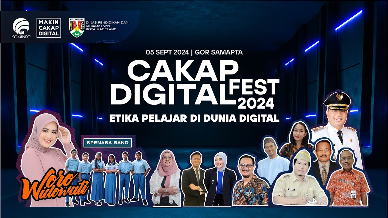 CAKAP DIGITAL FEST 2024 - ETIKA PELAJAR DI DUNIA DIGITAL - YouTube
