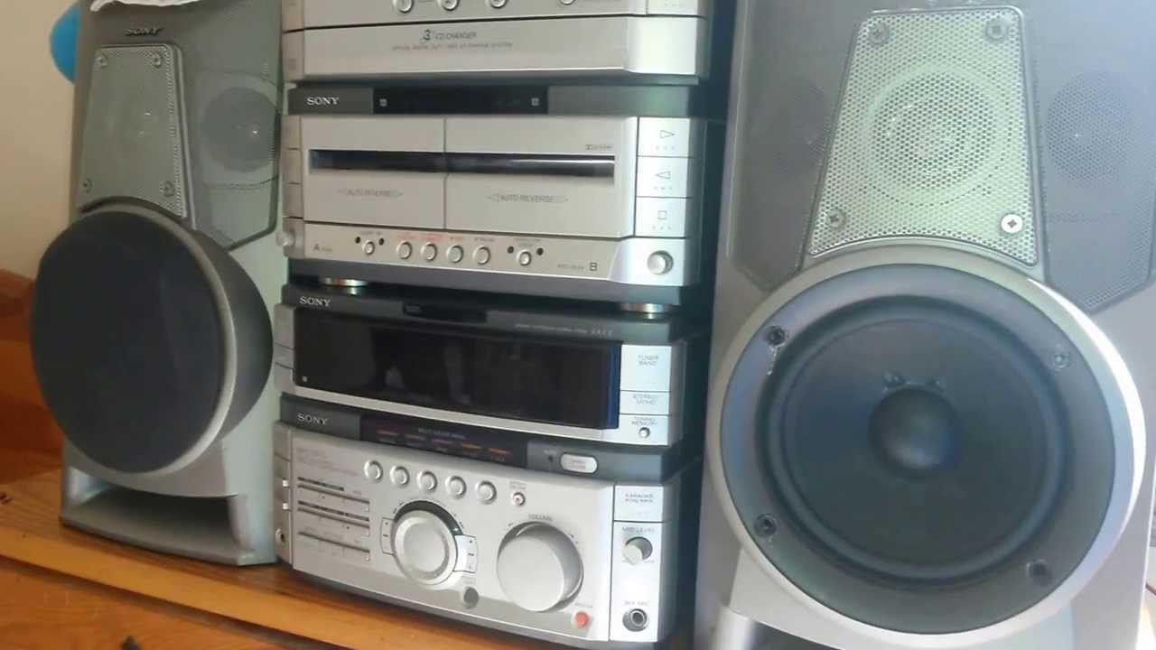 sony mhc w 555 - YouTube