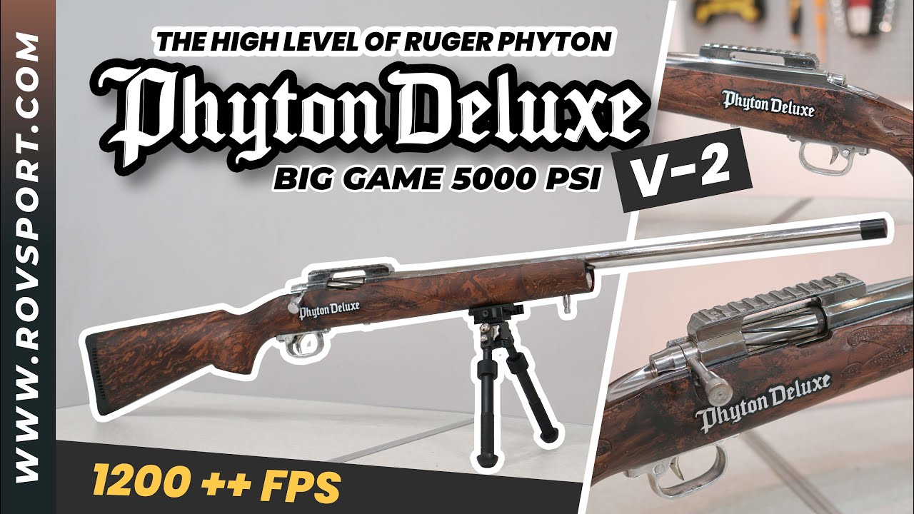 TAMPILAN TERBARU PCP BIG GAME !! | PCP LUGER PHYTON DELUXE V2, POWER ...