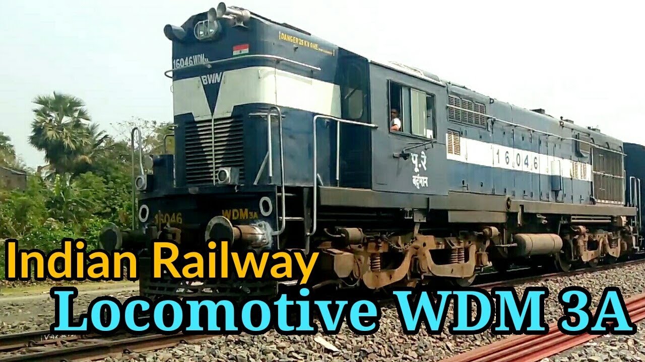Indian Railways Locomotive || WDM 3A || Action of Some Various Livery ...