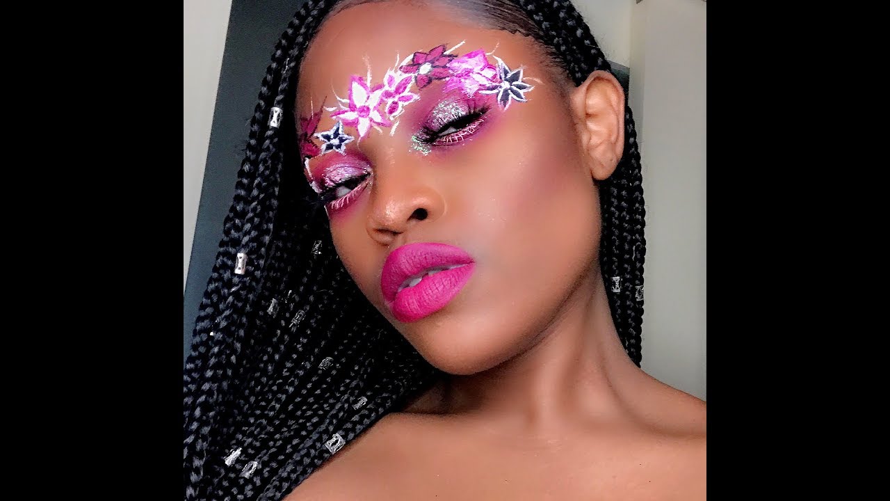 Flowerbrow Makeup Tutorial Avant Garde - YouTube