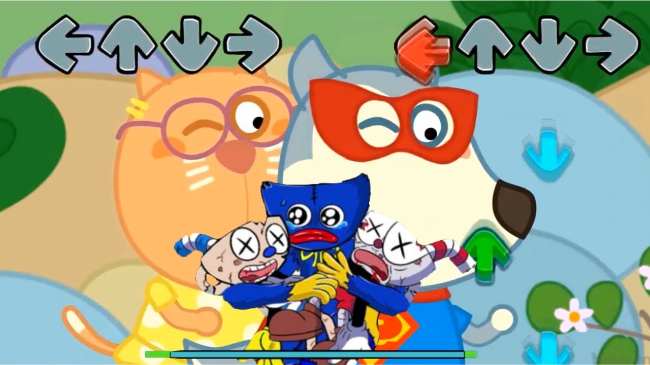 AFRAID Wolfoo in Friday Night Funkin Wolfoo Animation FNF - YouTube