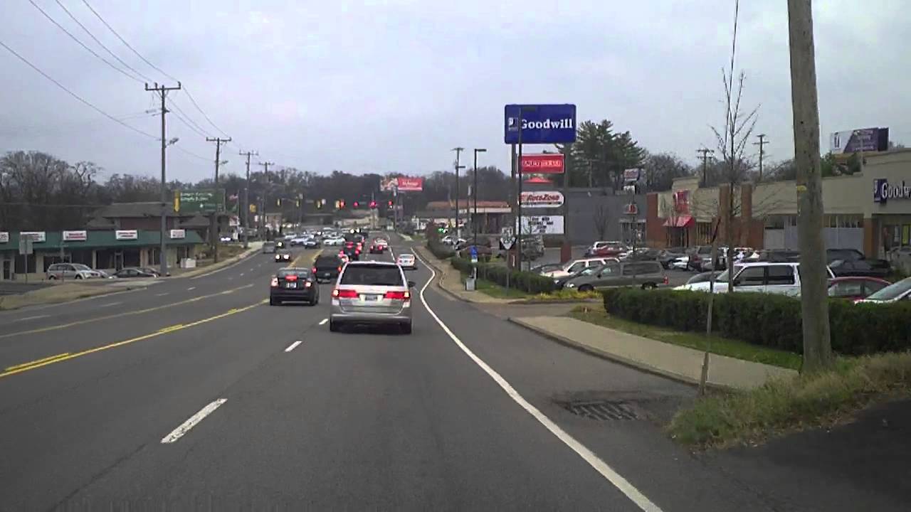 Lebanon Pike, Donelson Tennessee - Traveling East - Billboard - YouTube