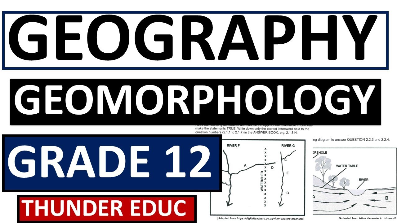 GEOMORPHOLOGY GRADE 12 GEOGRAPHY PREPARATORY PAPER AND FINAL EXAM ...
