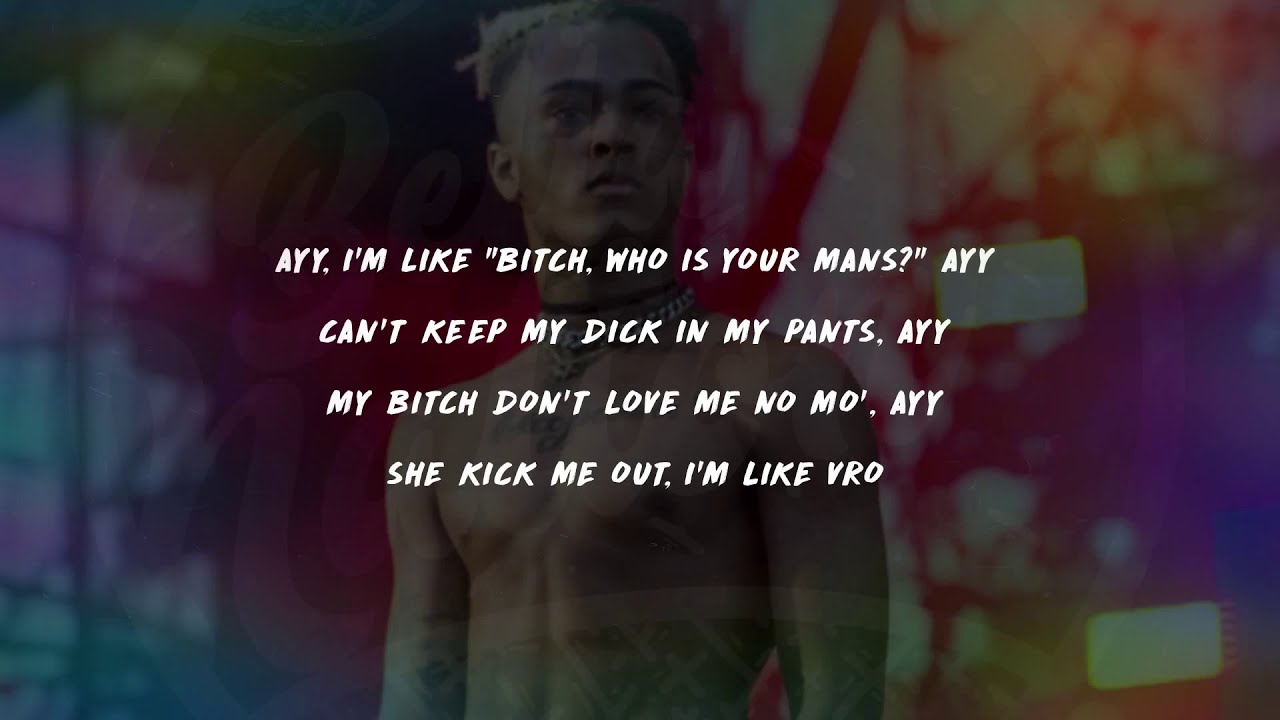 XXXTENTACION Look at me | Lyrics video - YouTube