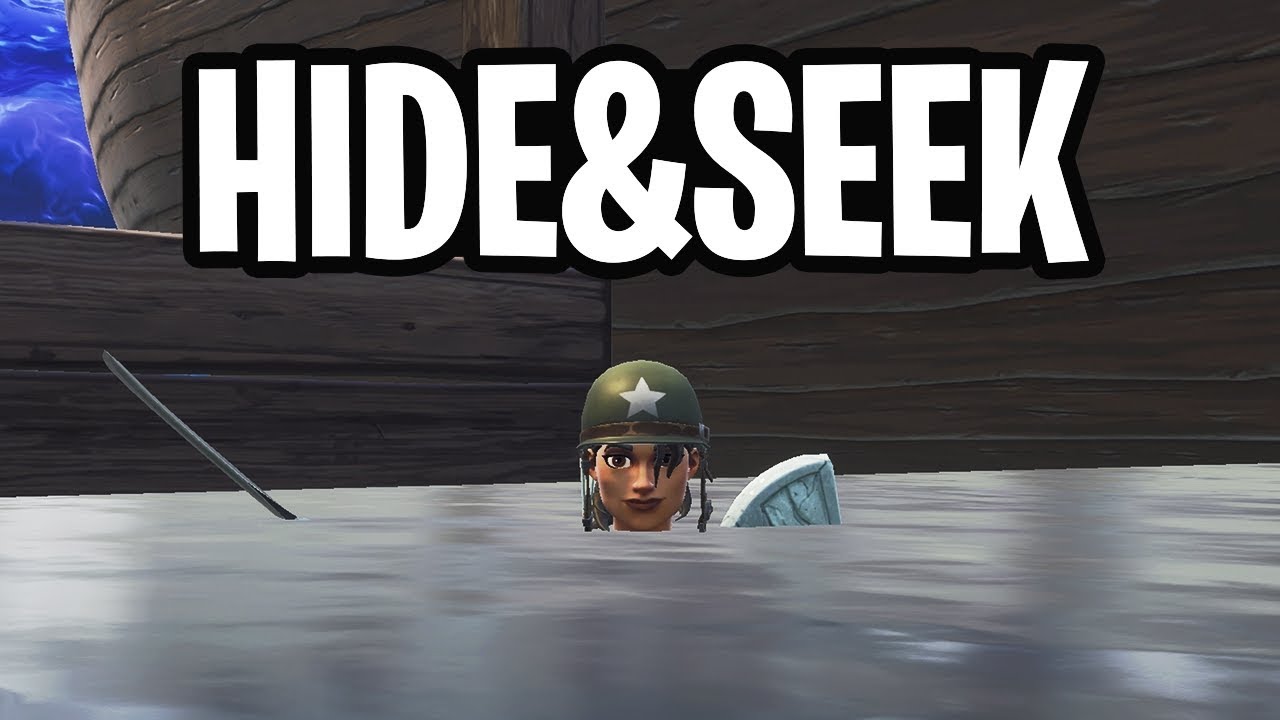 HIDE & SEEK MINI-GAME! - Fortnite: Battle Royale Playground (Nederlands ...