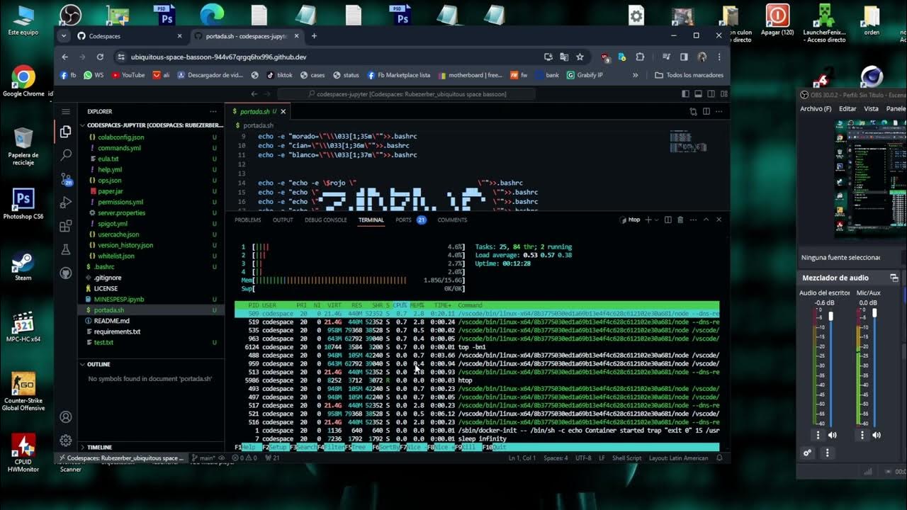 Github Codespace Explicacion Basica De Su Entorno Linux Youtube