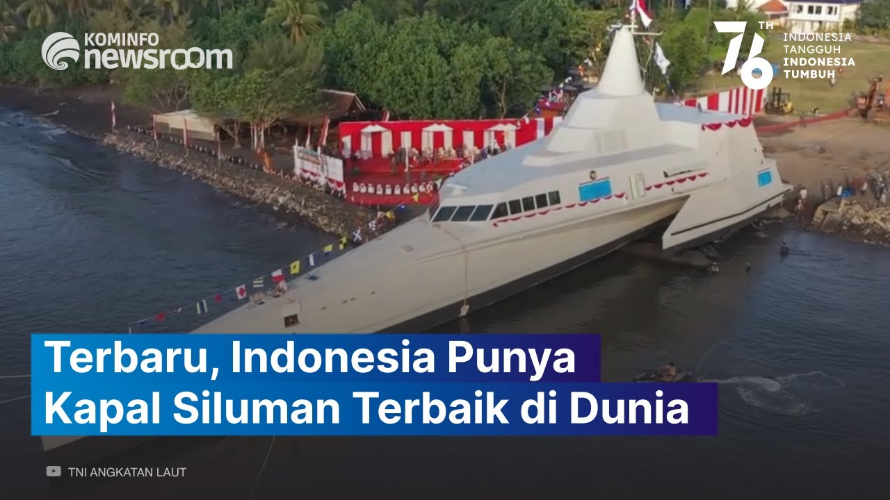 TNI AL Luncurkan Kapal Cepat Rudal KRI Golok 688 - YouTube