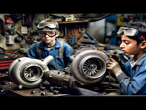 Pakistan mechanic did repair rusted grader turbo & Reusable it.How to ...