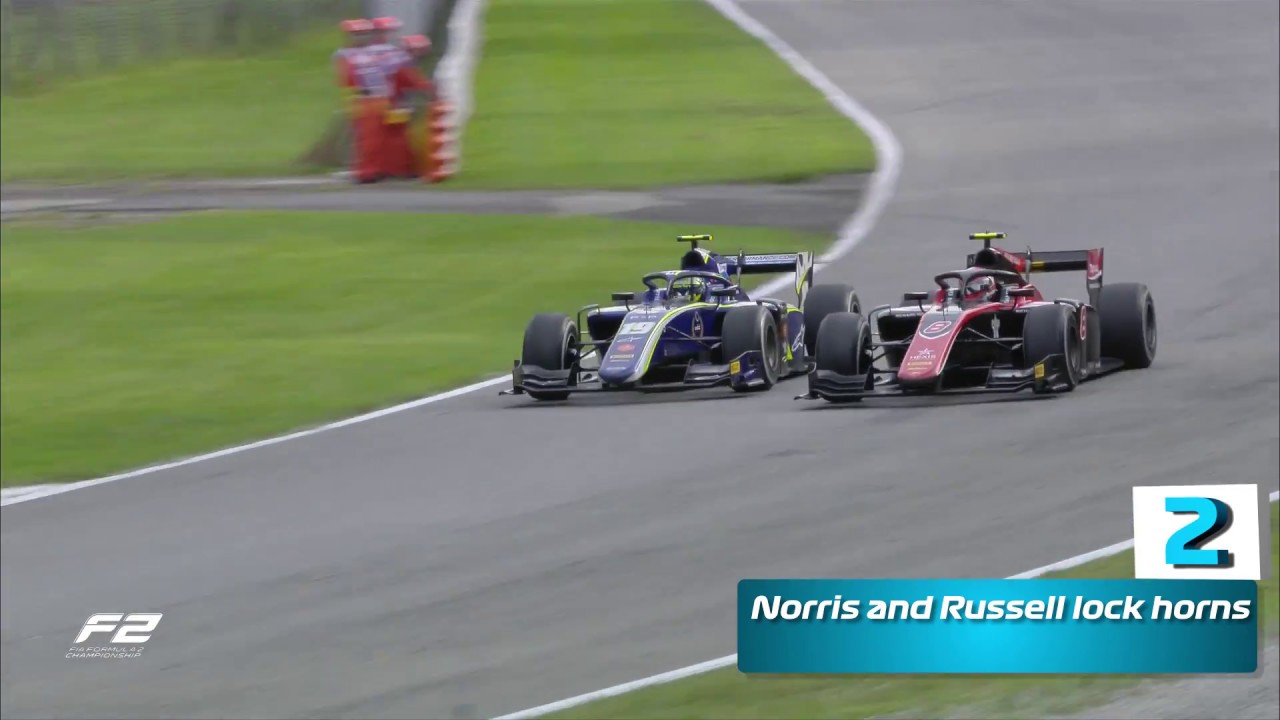 Top 5 Formula 2 Moments | 2018 Italian Grand Prix - YouTube