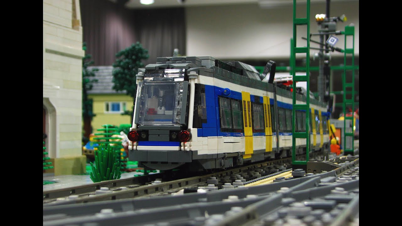 LEGO MÁV-Start Stadler Citylink (traimtrain) - YouTube