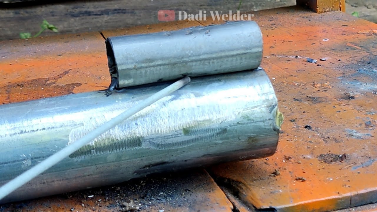 tips dan trik pengelasan 3 lapis join pipa galvanis pada posisi ...