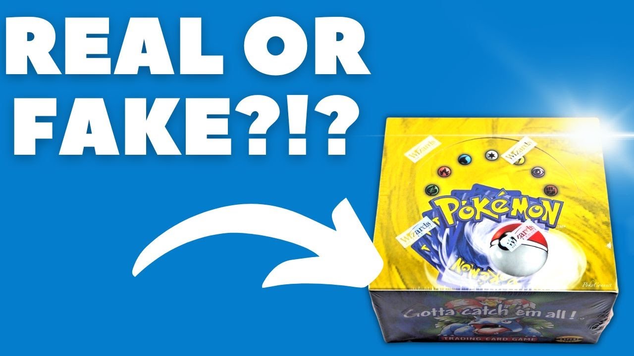 Real or Fake? $12,000 Pokemon Base Set Booster Box! - YouTube