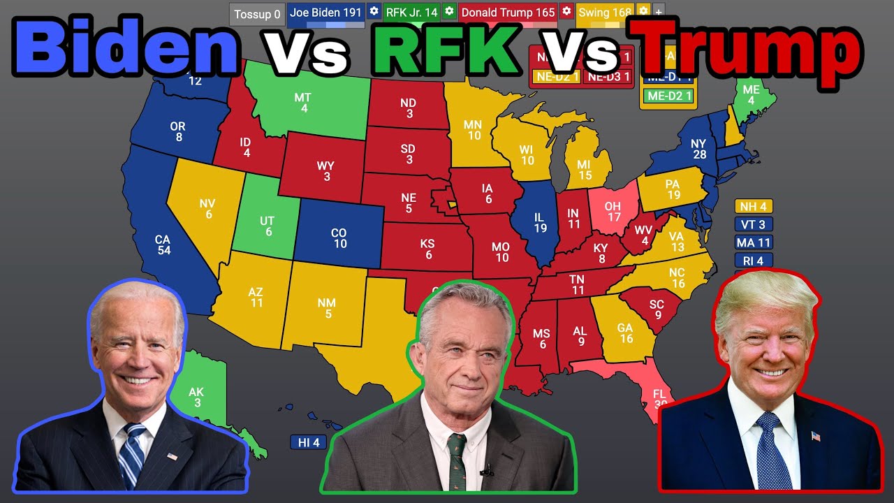 2024 Election | Biden Vs RFK Jr Vs Trump (December 2023) - YouTube