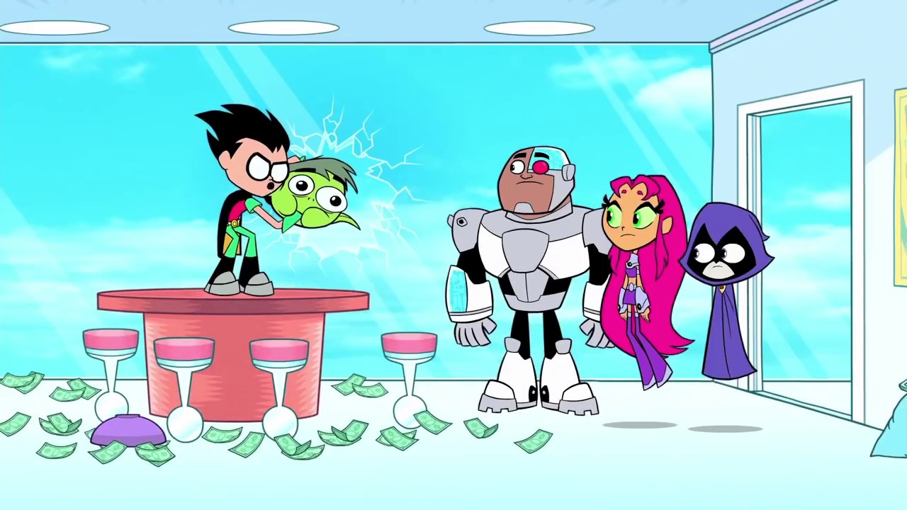 Beast boy - Pyramid Mummy Money [jovens titans go] - YouTube