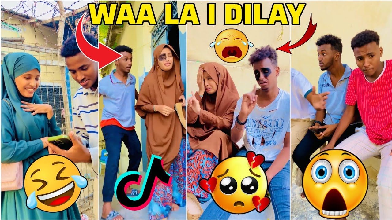 Somali Tiktok 2024 Qosolka Aduunka | Team Baana Boy iyo Sihaam | Somali ...