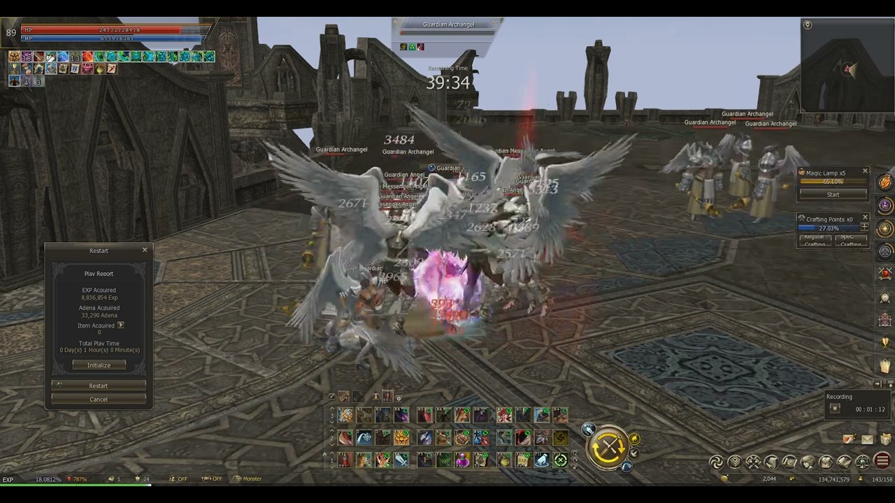 L2 Aden Titan Training Dungeon Toi 7. - YouTube