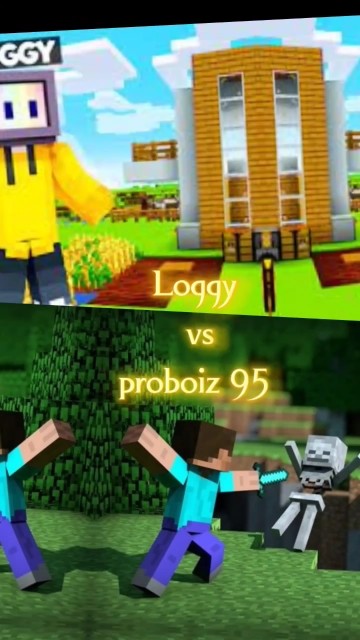 proboiz 95 vs Loggy #probiz #minecraft #proboiz95 #loggygamer #shorts ...