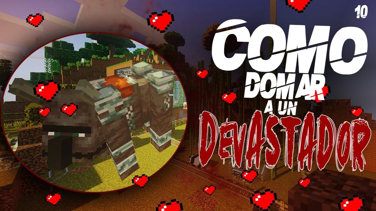 🤯Como DOMAR a un DEVASTADOR en minecraft 1.14🤯 - YouTube