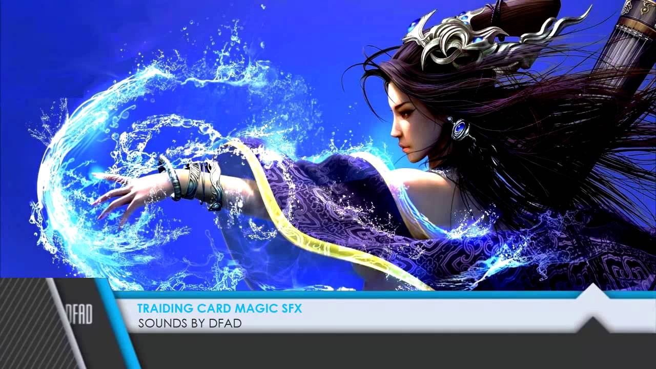 Trading Card Magic SFX Preview I Sound by DFAD - YouTube