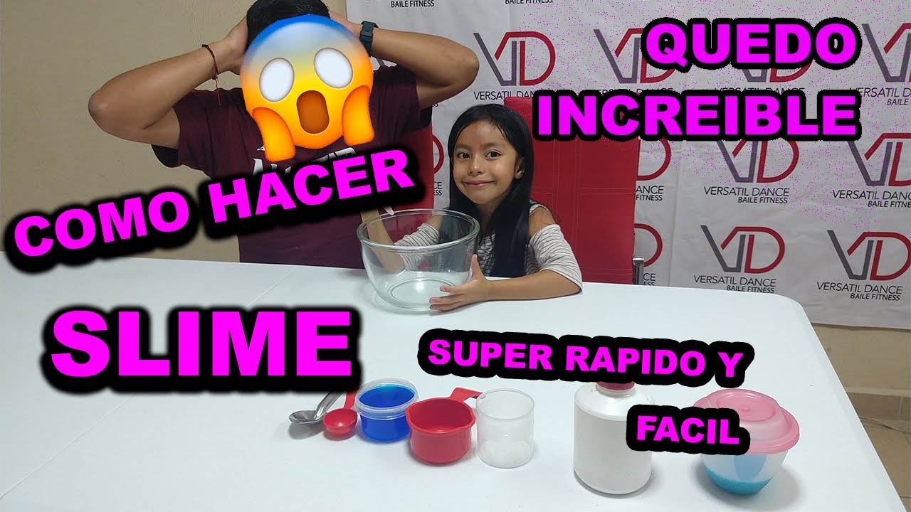 COMO HACER SLIME SUPER RAPIDO Y DIVERTIDO | EMILY CASITAS | - YouTube