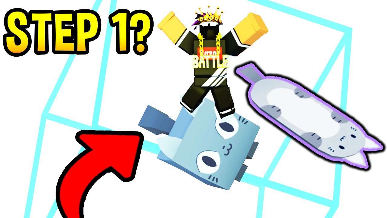How To Get CAT HOVERBOARD STEP 1!? Pet Simulator X Cat Hoverboard ...