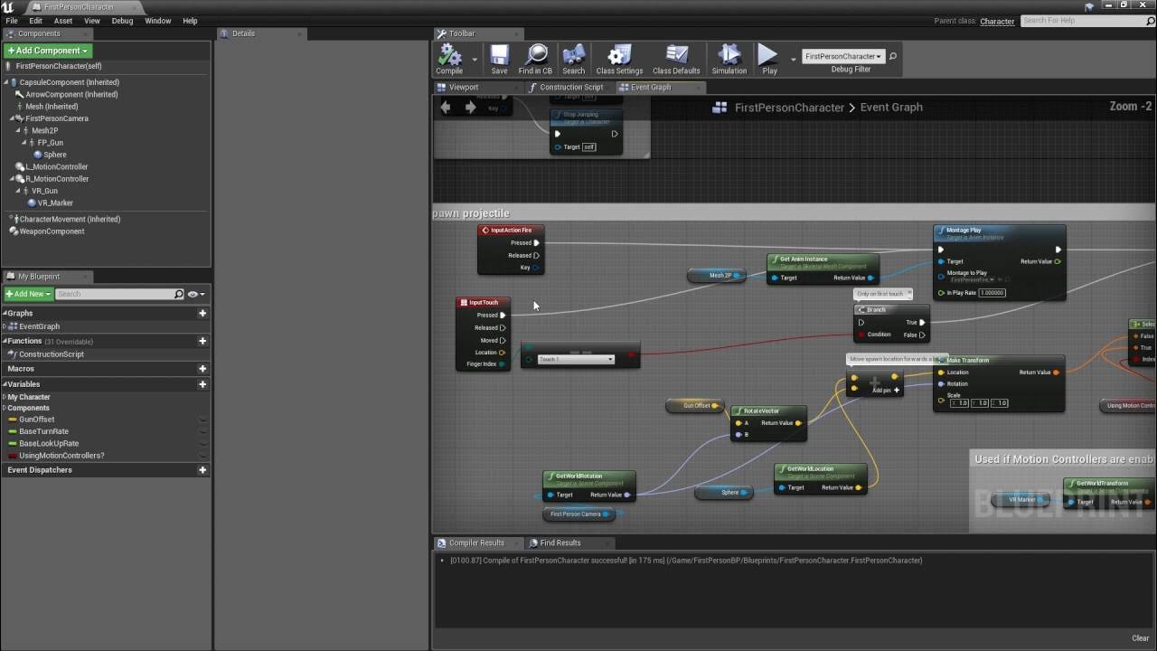 How To Add WeaponComponent To FP via Add To Project Button (for UE4.12) - YouTube