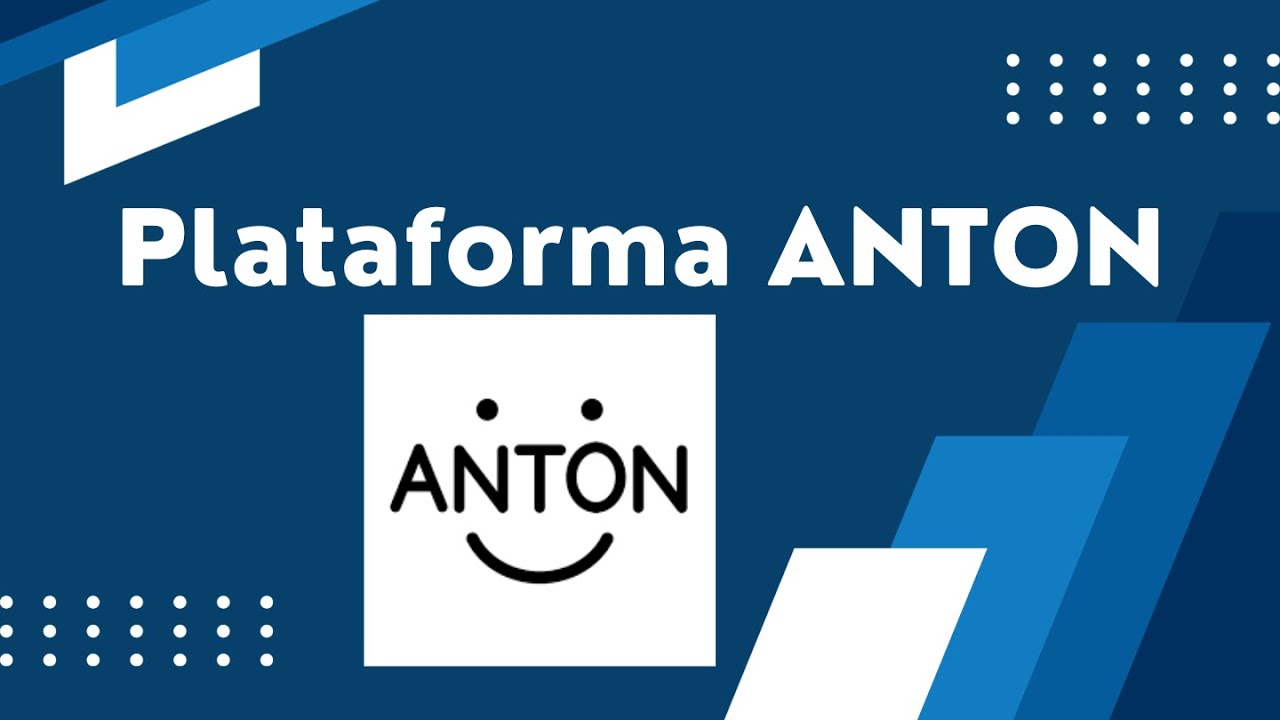 Plataforma ANTON NUEVAS MATERIAS Primaria y secundaria - YouTube