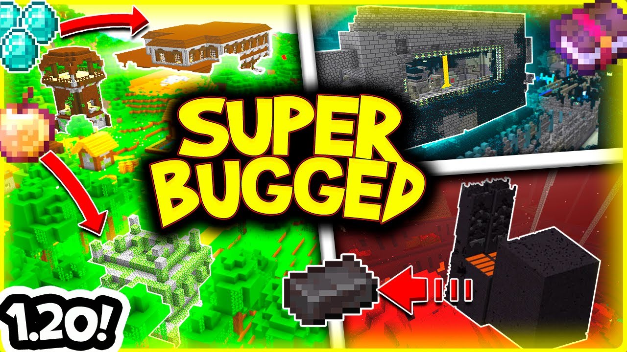 🚀 (GOD SEED) SUPER BUGGED SEED for MINECRAFT PE - BEDROCK 1.20!!! - YouTube
